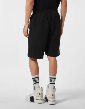 Philipp Plein Jogging Shorts Placca
