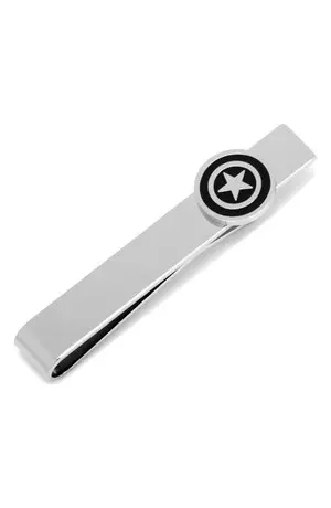 CUFFLINKS, INC. Avengers Silk Tie And Tie Bar Set - Navy