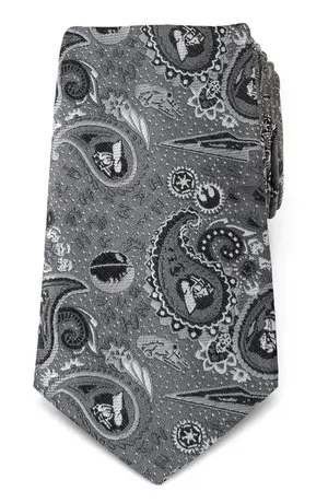 CUFFLINKS, INC. Star Wars Paisley Tie - Gray