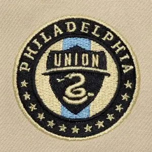 Mitchell & Ness Navy Philadelphia Union Upside Down Pro Pinch Snapback Hat