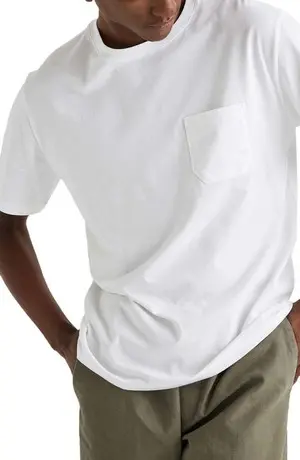 Richer Poorer Pocket Sleep T-shirt - White