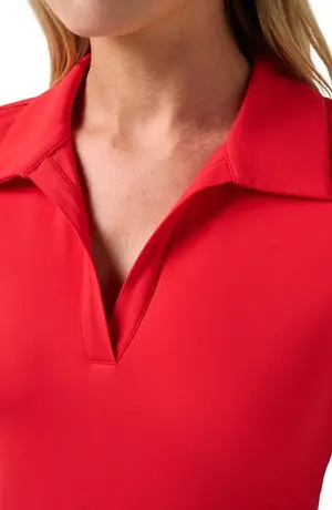 Travis Mathew Moveknit Performance V-neck Polo