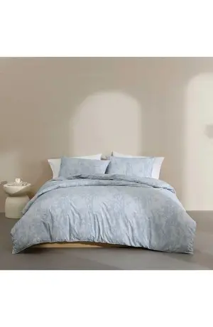 Calvin Klein Bayberry 200 Thread Count Cotton Duvet Cover & Shams Set