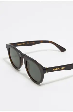 Bimba Y Lola Racer Rsf Sunglasses - Brown