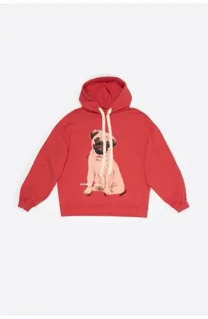 Bimba Y Lola Pug Logo Hoodie - Red