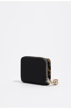 Bimba Y Lola Nylon Flap Wallet - Graphite