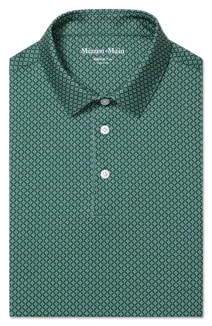 Mizzen+main Versa Trim Fit Performance Golf Polo