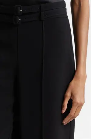 Cinq À Sept Maelor Pintuck Double Belt Pants