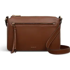 RADLEY Fountain Park Ziptop Crossbody Bag - Cognac