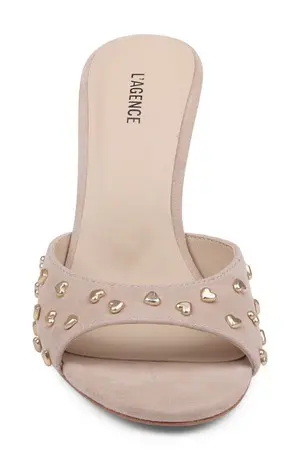 L'Agence Avery Iv Studded Mule
