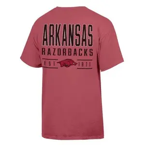 COMFORTWASH Arkansas Razorbacks Big Name T-shirt