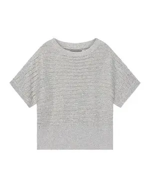 Mint Velvet Metallic Batwing Knit Top