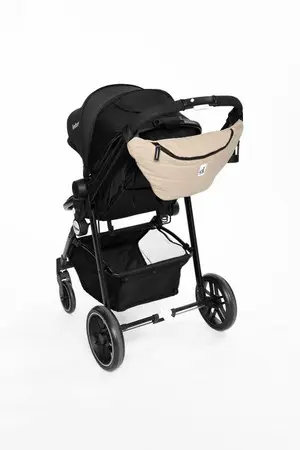 DEUX PAR DEUX Water-repellent Adjustable Strap Stroller Changing Sling Bag