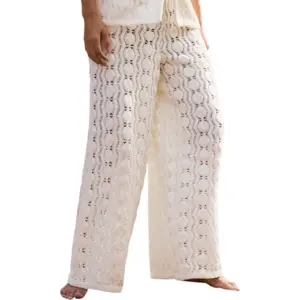 MINT VELVET Crochet Sequin Trousers