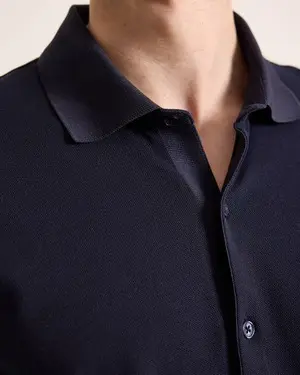 Orlebar Brown Bruno Pique Classic Fit Pique Polo