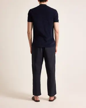 Orlebar Brown Bruno Towelling Classic Fit Towelling Polo