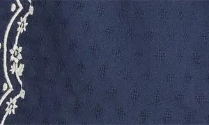FLORENCE BY MILLS Embroidered Cotton Shorts - Navy