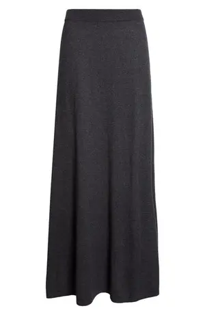 LISA YANG Adrienne Cotton & Cashmere Maxi Skirt