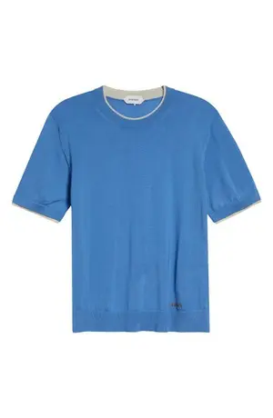 Versace Short Sleeve Wool Sweater