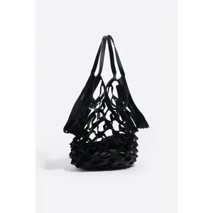 Bimba Y Lola Leather Cala Bag - Black