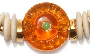 LIZZIE FORTUNATO Marisol Pendant Bead Necklace
