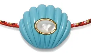 LIZZIE FORTUNATO Kai Pendant Cord Necklace