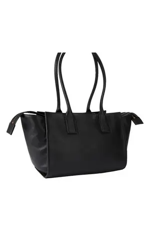 Kurt Geiger Small Sloane Leather Shopper Bag - Black