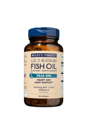 WILEY'S FINEST Peak Epa Omega-3 90 Softgels For Joint Health Support 1000 Mg - None