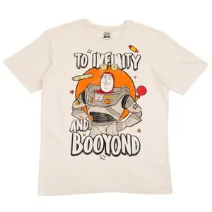 Disney Mickey Mouse Short Sleeve T-shirt - Buzz Alien Beige