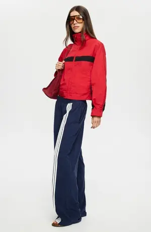 Lioness Essential Contrast Panel Zip-up Windbreaker