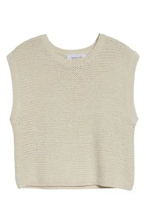 Derek Lam 10 Crosby Vivienne Cap Sleeve Sweater