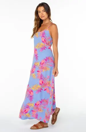 Roxy Skylar Tie Back Maxi Sundress