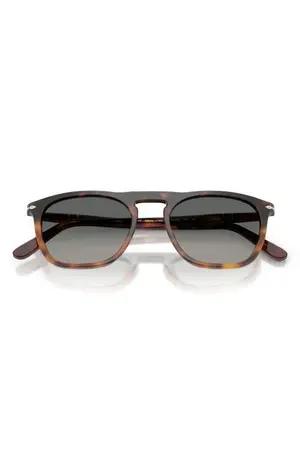 Persol Gae 55mm Square Sunglasses