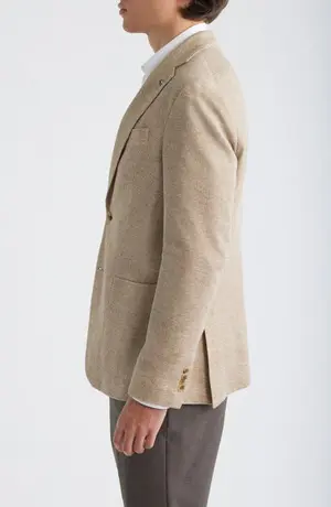 JACK VICTOR Hampton Knit Cotton & Linen Sport Coat