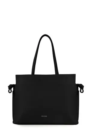 ESIN AKAN Large Emma Laptop Tote - Black