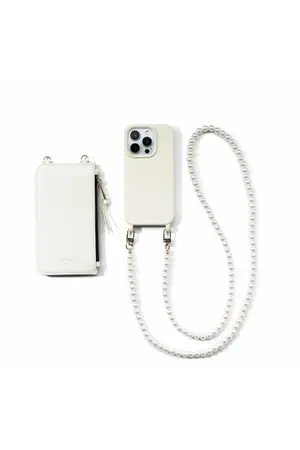 Cordée Cases 3-piece Crossbody Phone Case Set - Ivory