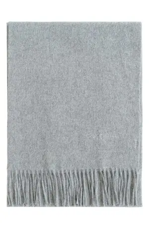 LOST PATTERN Lost In Warmth Cashmere Scarf - Grey