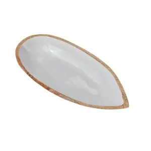 BE HOME Madras Oval Dish