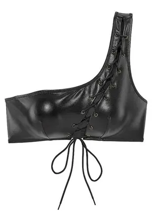 LASCANA Lace Up One Shoulder Bra