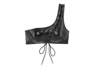 LASCANA Lace Up One Shoulder Bra