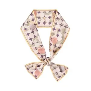LOST PATTERN Dream Silk Scarf - Yellow