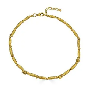 LONI PAUL JEWELRY Organic Bead Necklace - Gold