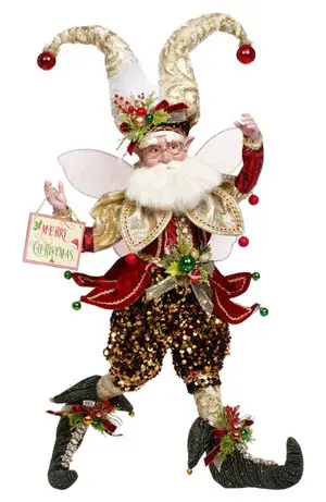 MARK ROBERTS Merry Christmas Fairy - Red