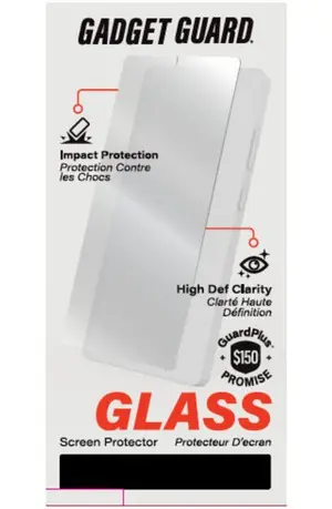 GADGET GUARD Plus $150 Guarantee Glass Screen Protector For Samsung Galaxy S26 Plus