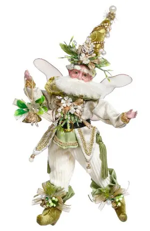 MARK ROBERTS Mistletoe Magic Fairy - Moss