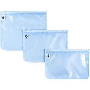TINY TWINKLE Airline Compliant Toiletry/cosmetics Travel Bags - Cloud Blue