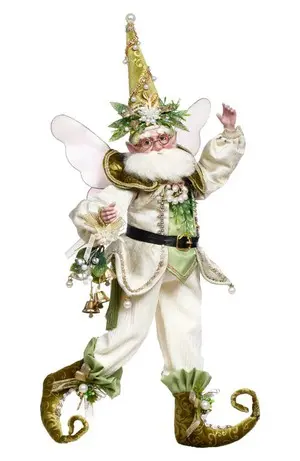 MARK ROBERTS Mistletoe Magic Fairy - Moss