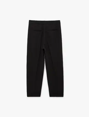 Koton Medium Rise Chain Detail Trousers