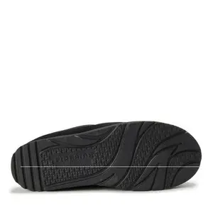 DEARFOAMS Nylon Sport Clog With Genuine Australian Shearling Lining - Black