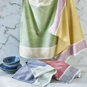 TAG Jacqura Celine Jacquard Tea Towel Multi Cotton Everyday
